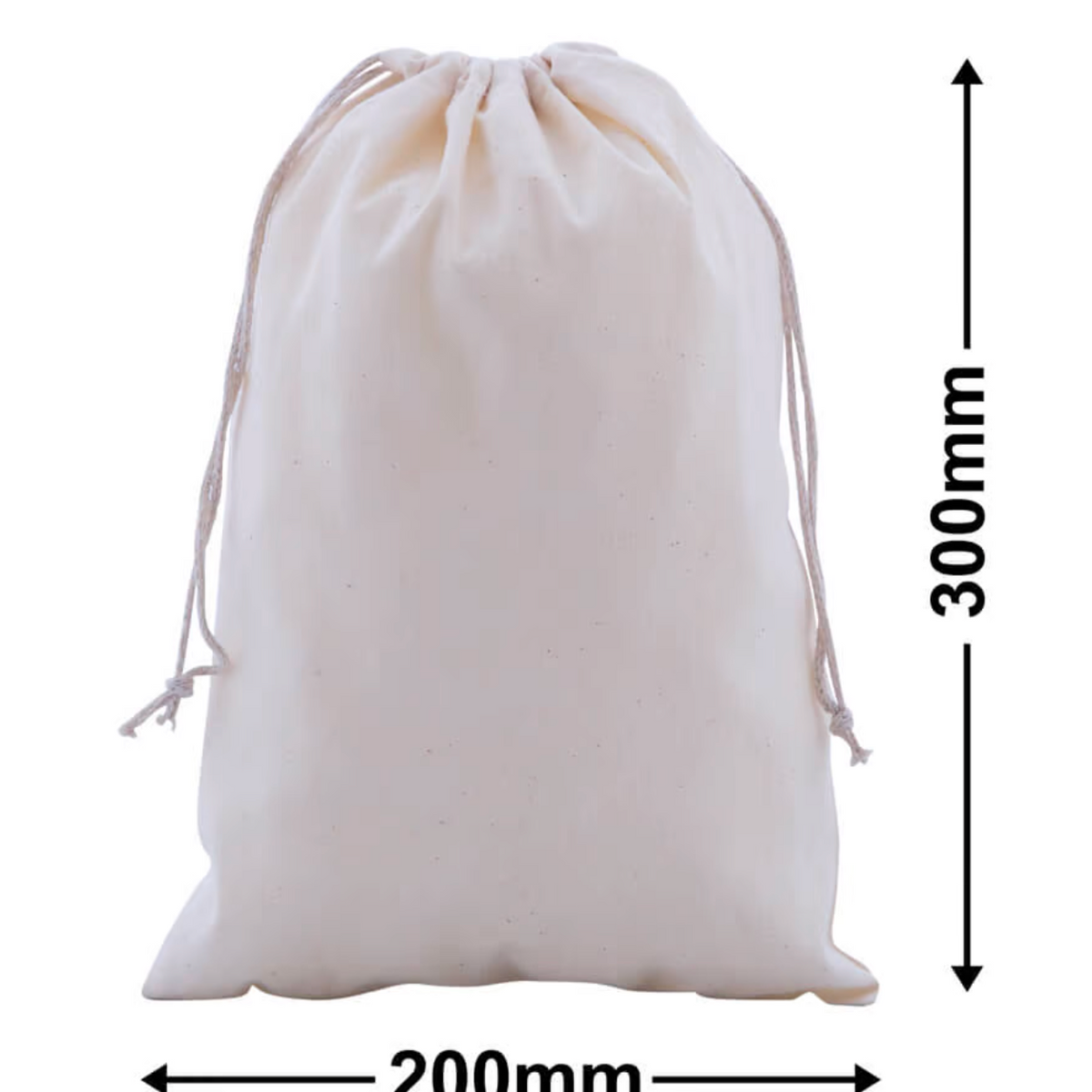 HERO Calico Drawstring Dust Bags - Custom or Plain - made with Recycle ...